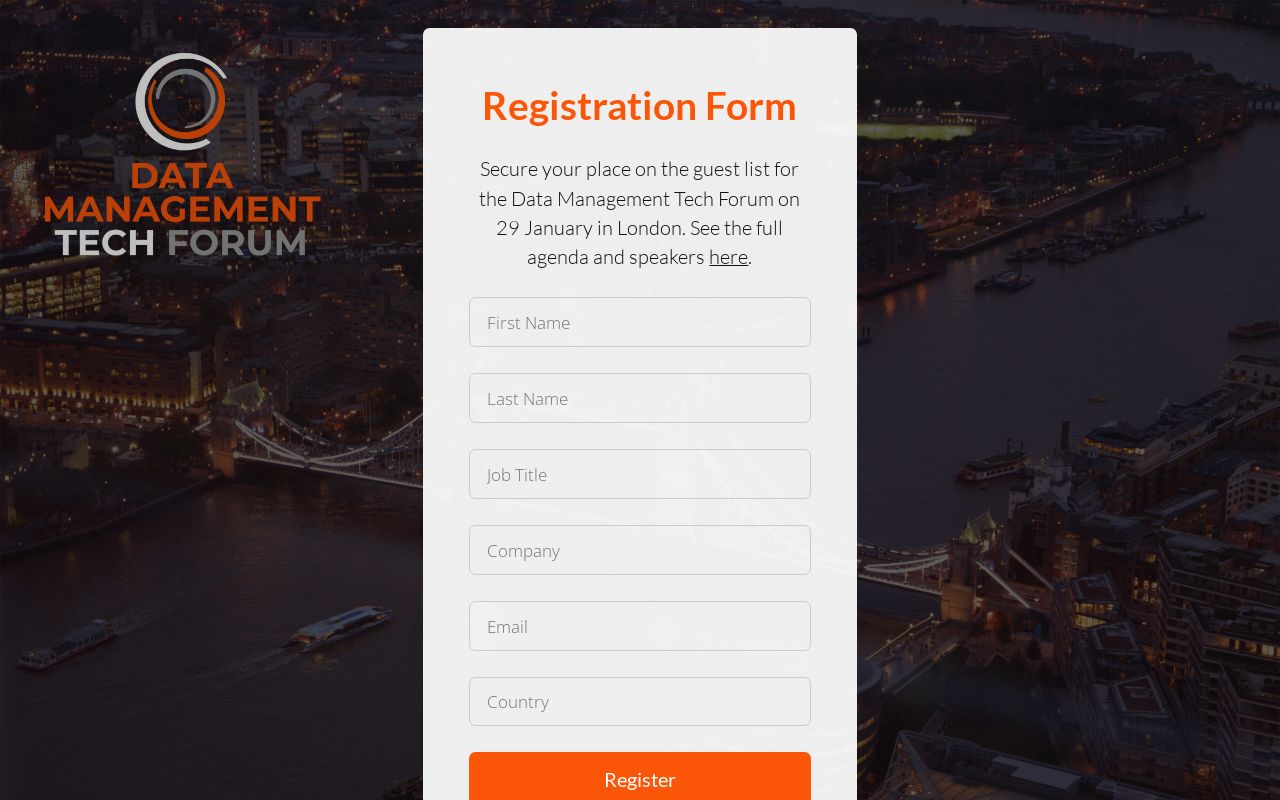 Data Management Tech Forum 2025